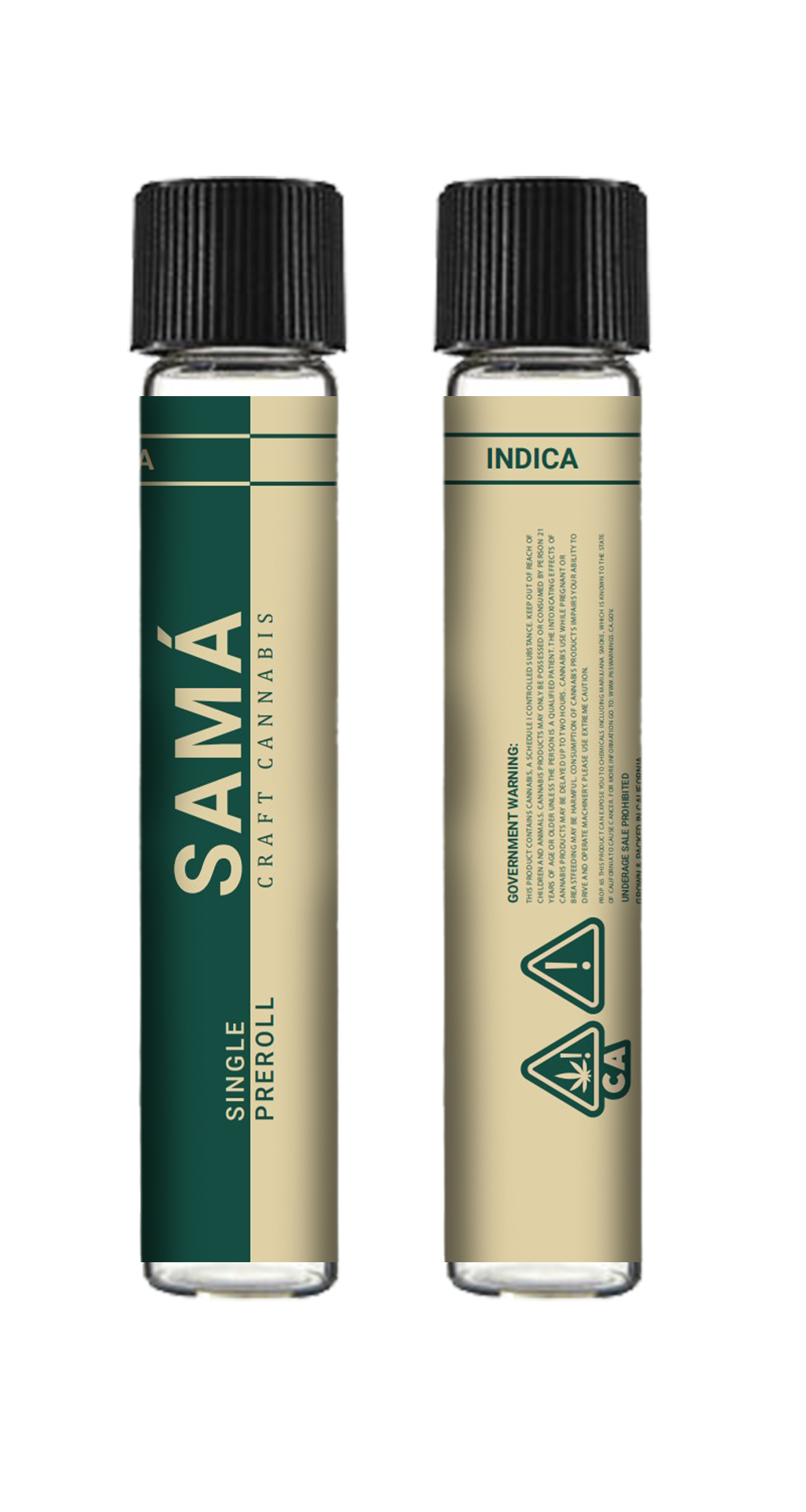 SAMA ™ Preroll Cone INDICA / Fatso 1g – Kenabisa Cannabis Distribution Co