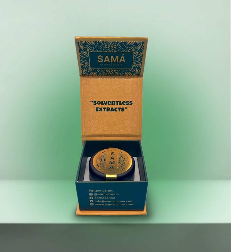SAMA™ Live Rosin Disposable Vape HYBRID / LA KUSH – 0.5 GRAMS ...